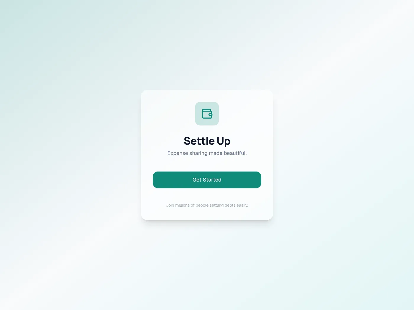 SettleUp Pro Clone