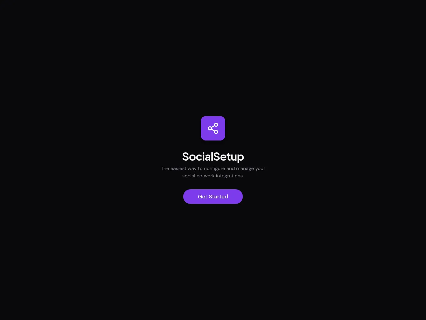 Setup Wizard