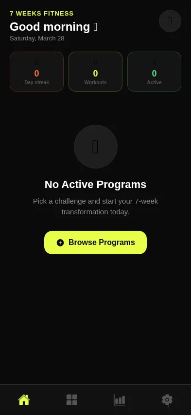 Seven Weeks Fitness