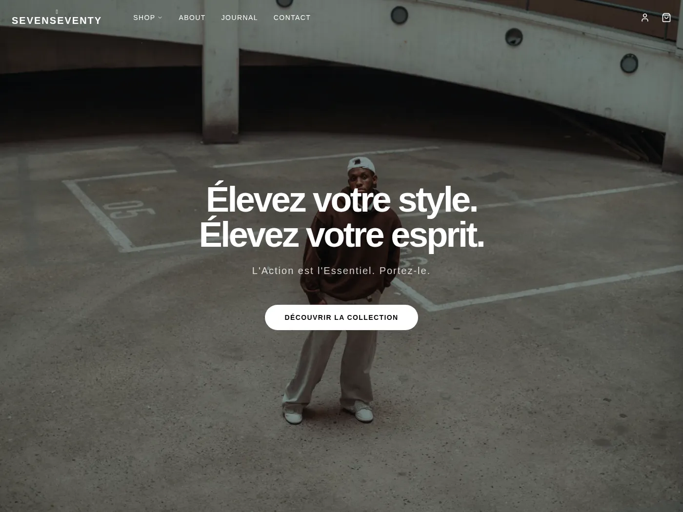 SevenSeventy E-Commerce Site