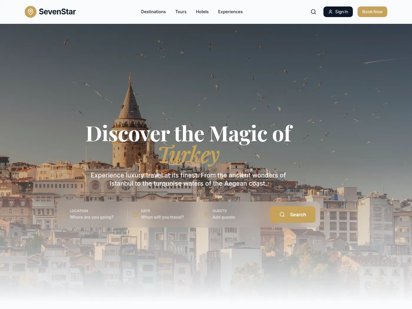 SevenStar Travel Portal
