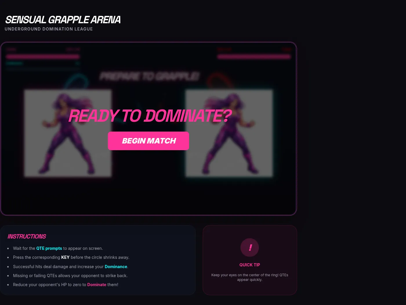 Sensual Grapple Saga