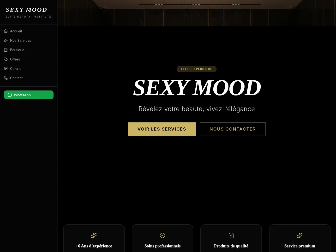 Sexy Mood Web Experience