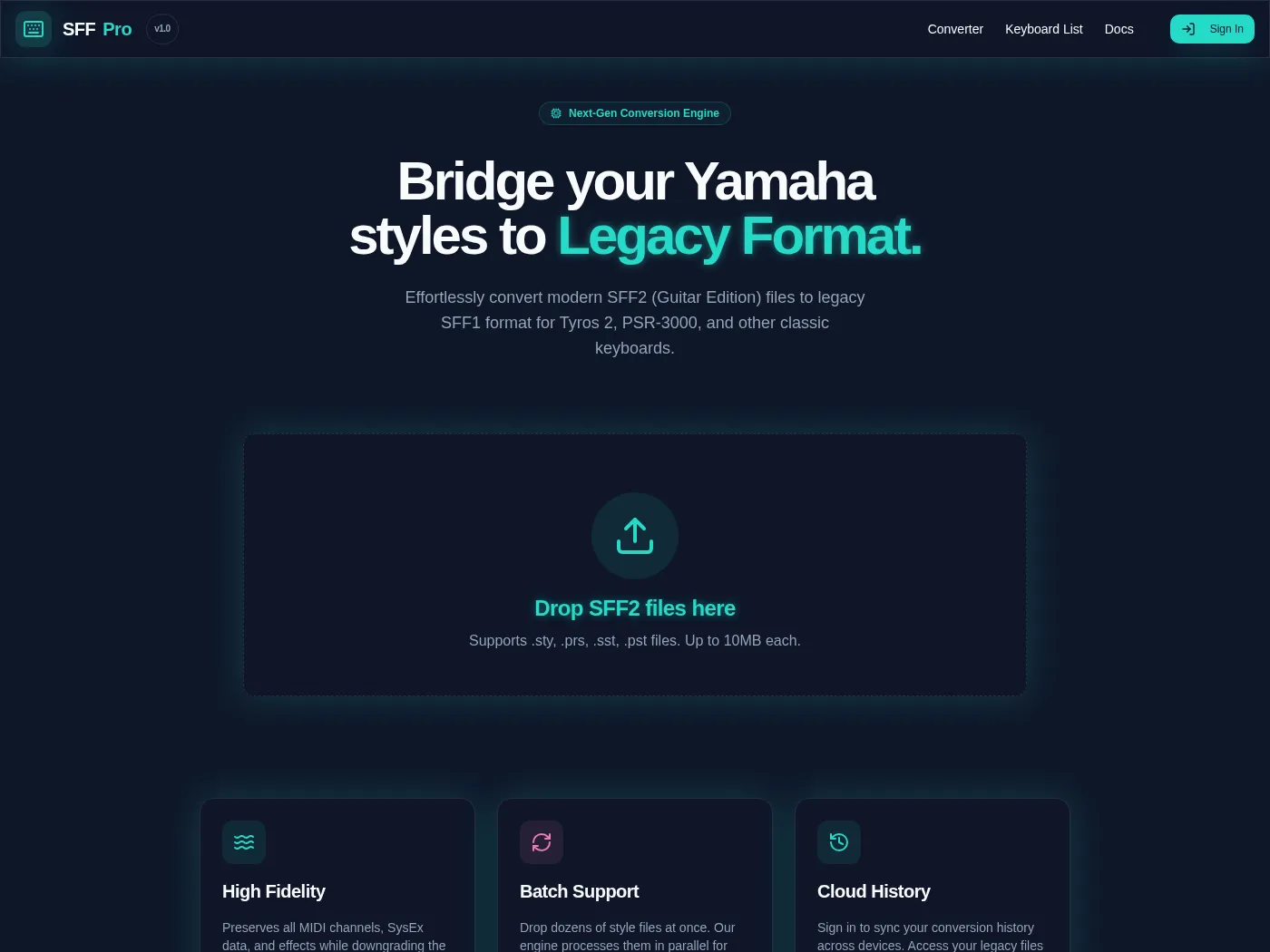 SFF File Converter