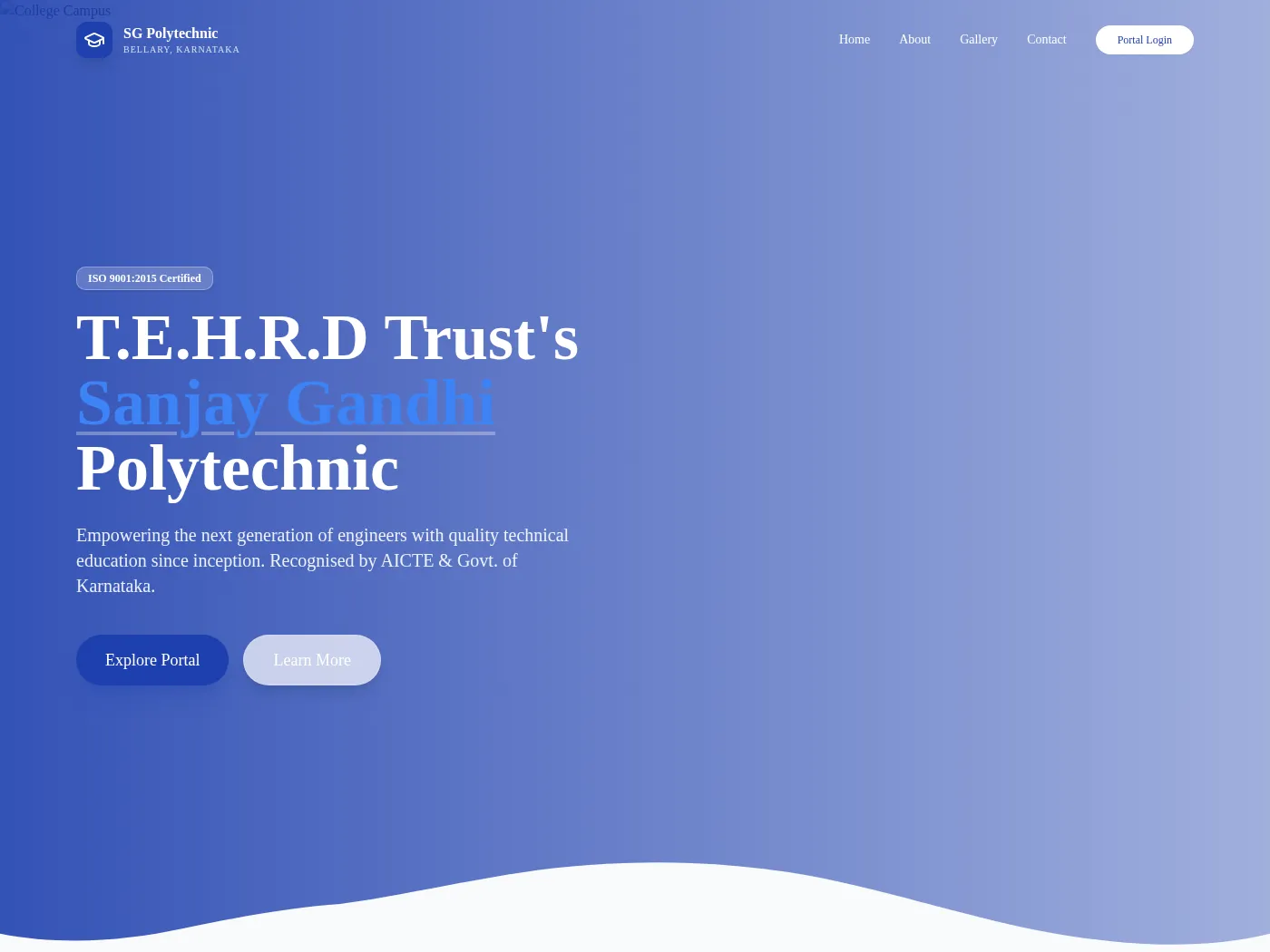 SG Polytechnic Portal