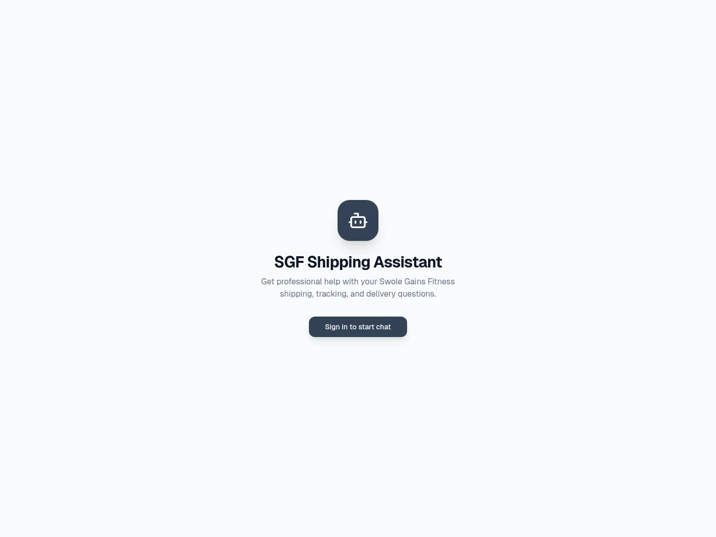 SGF Shipping Assistant