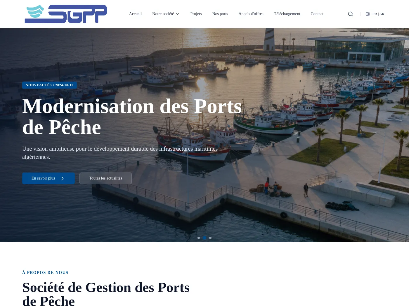 SGPP Website Clone