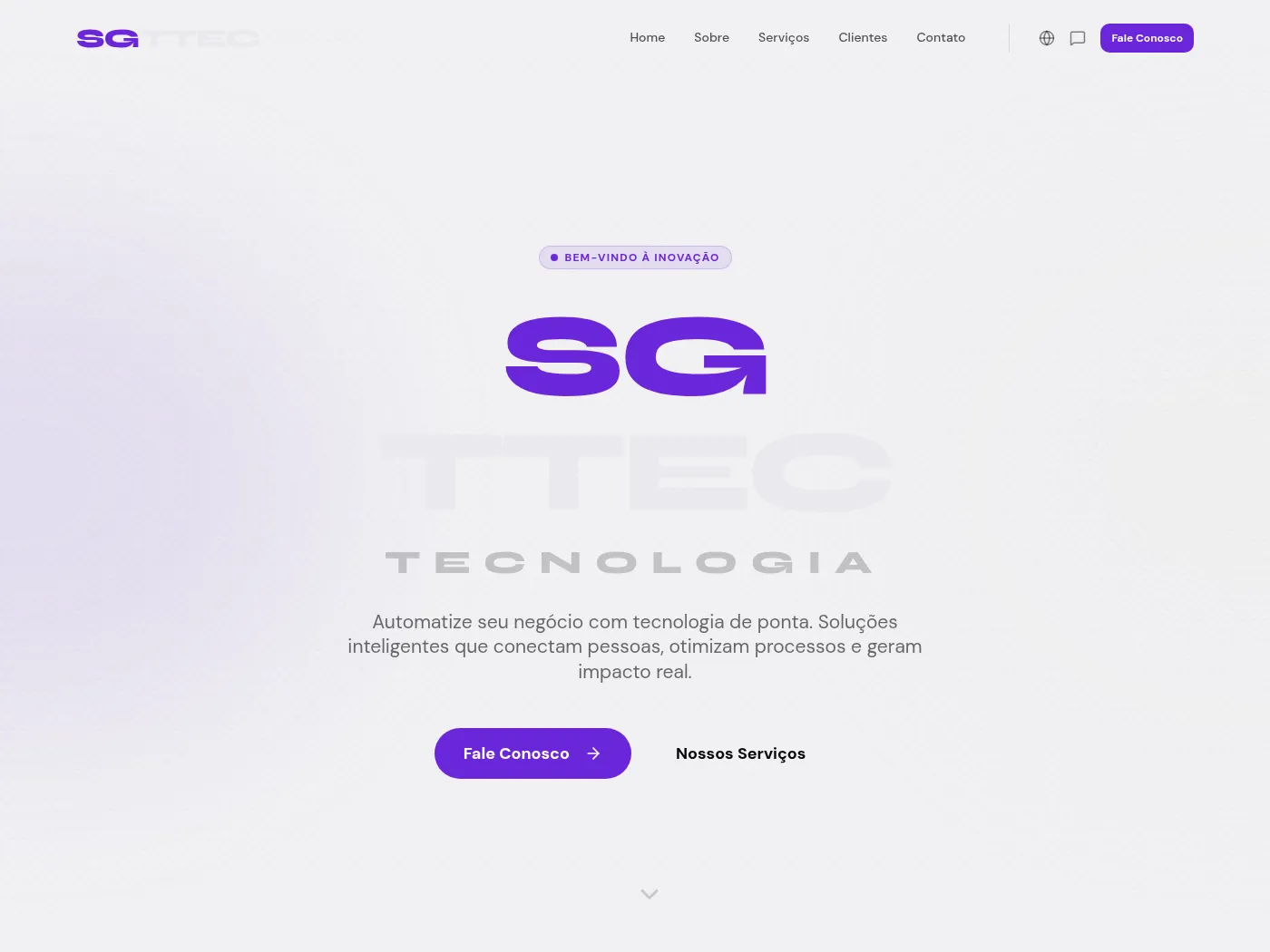 SGTTEC Modern Website