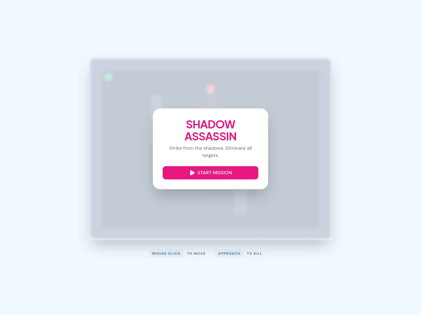 Shadow Assassin Game
