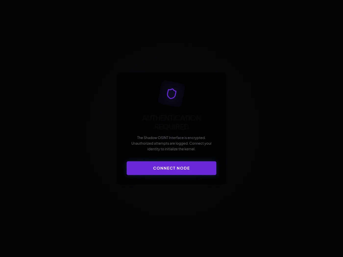 Shadow Internet Profile