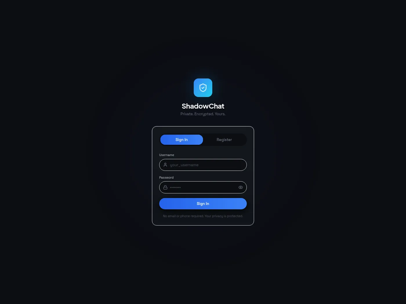 ShadowChat Messenger