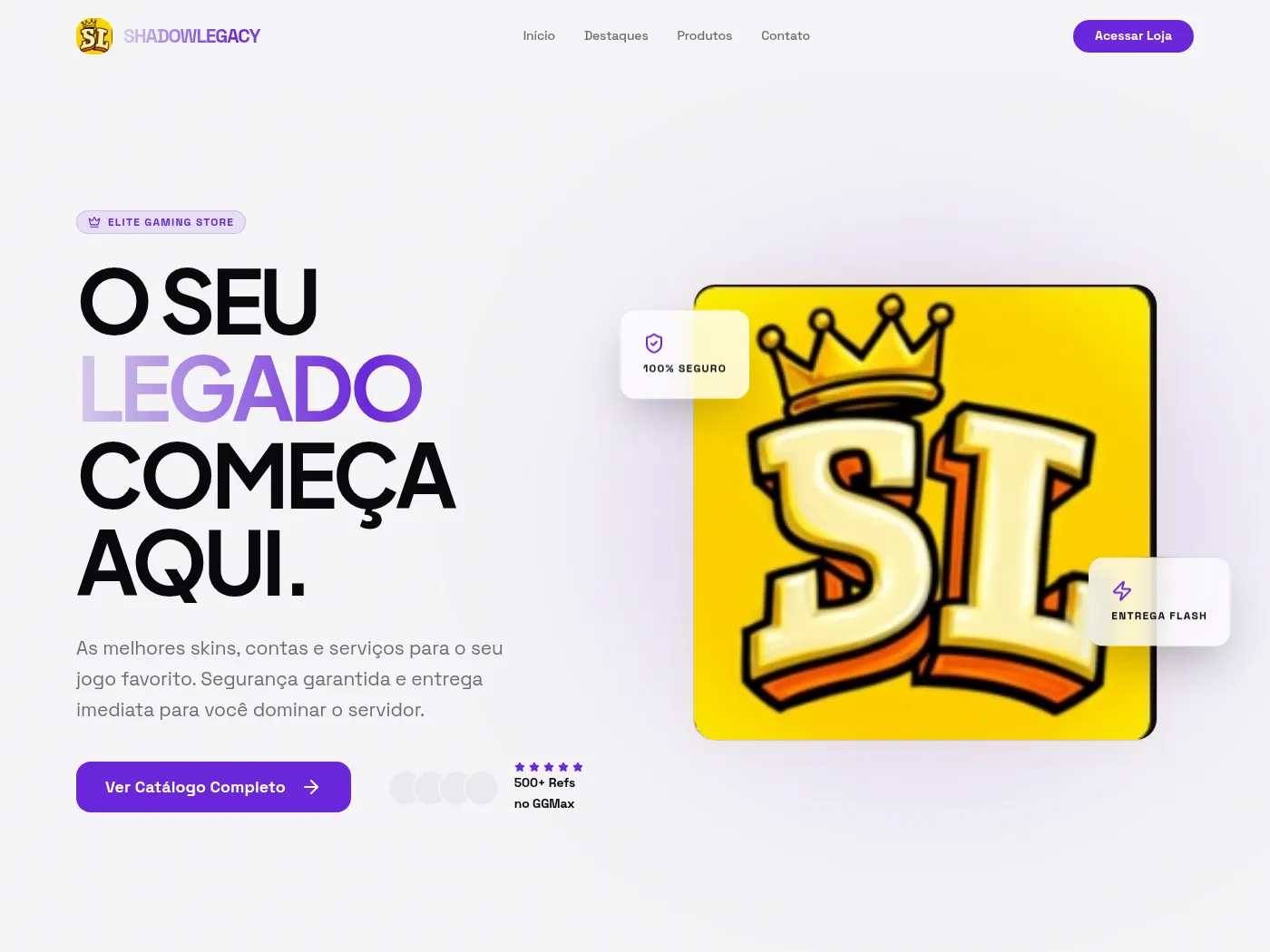 ShadowLegacy Storefront
