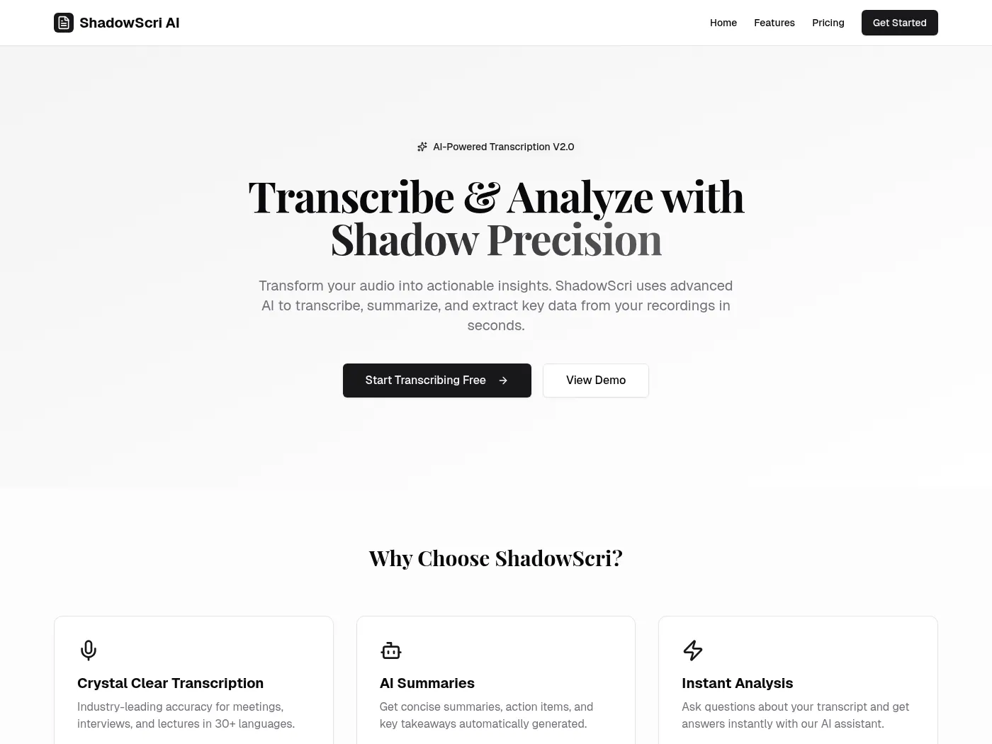 ShadowScri AI Fix