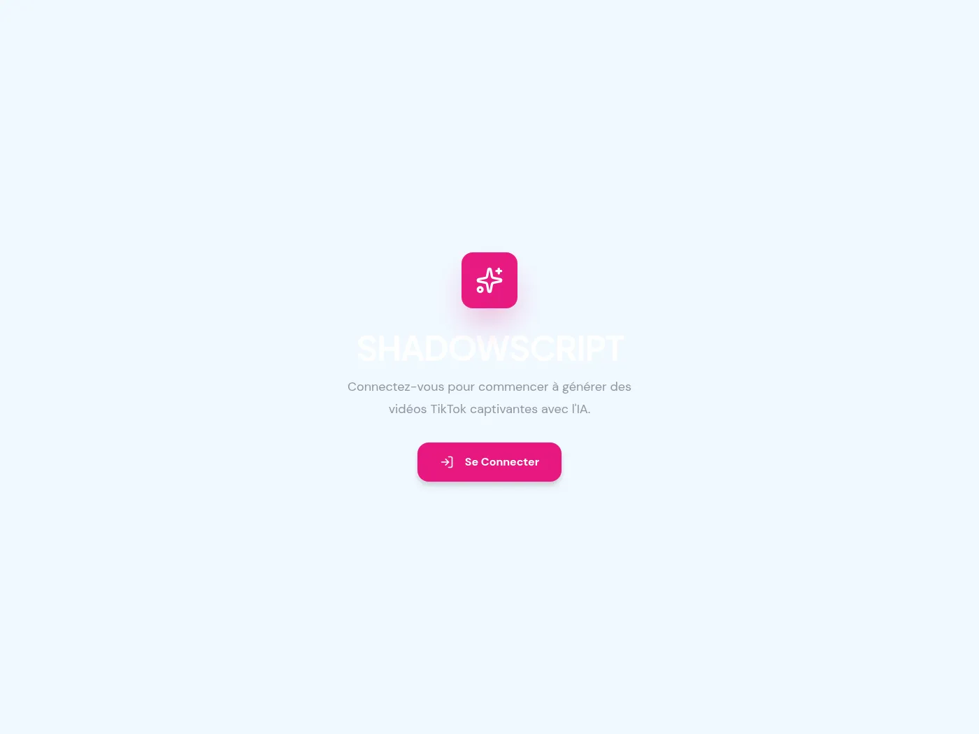 ShadowScript TikTok Generator