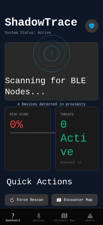 ShadowTrace Security App