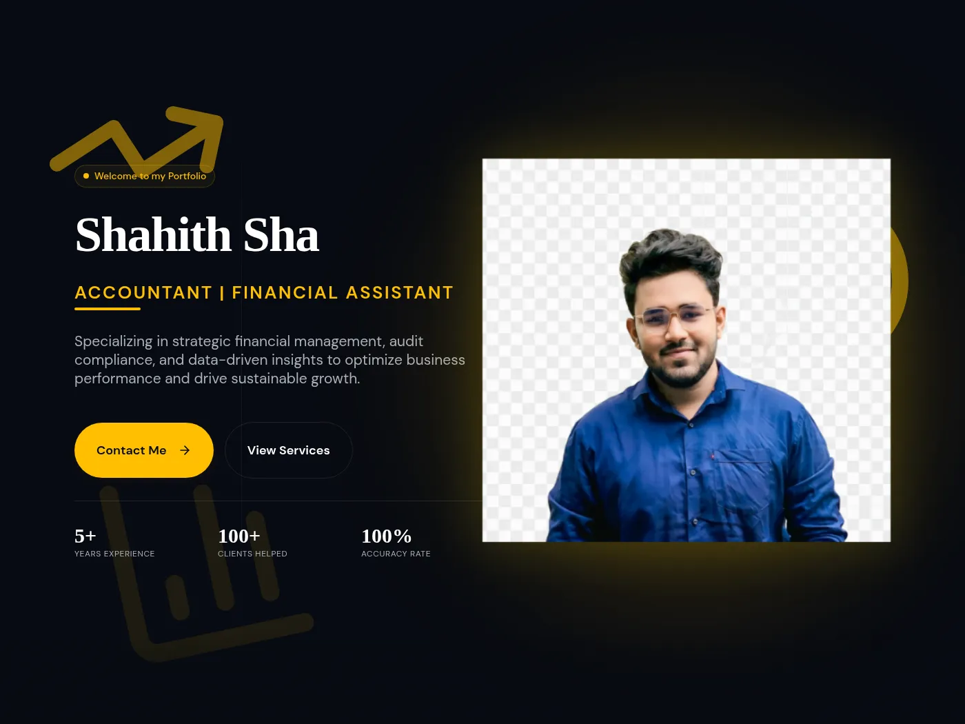 Shahith Sha Portfolio Hero