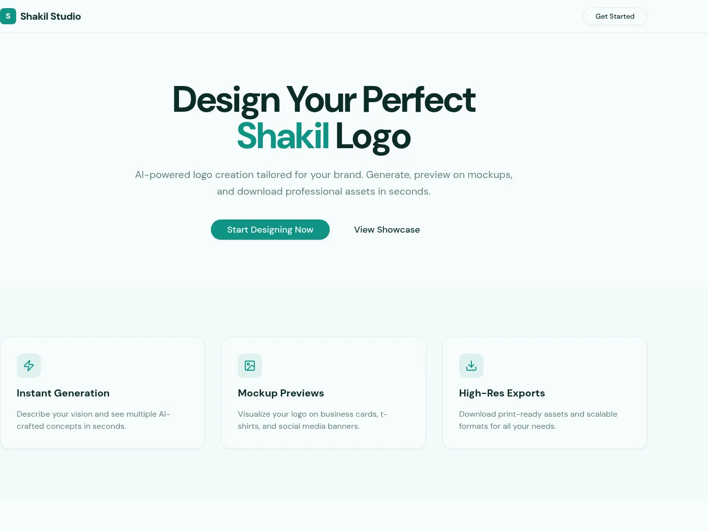 Shakil Logo Studio