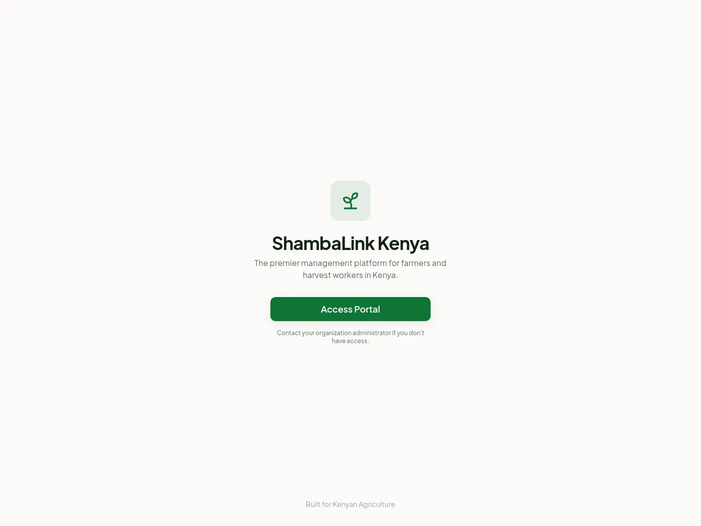 ShambaLink Kenya