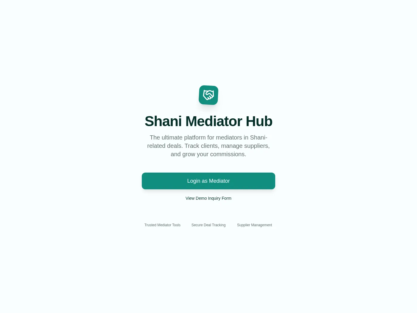 Shani Deals Mediator