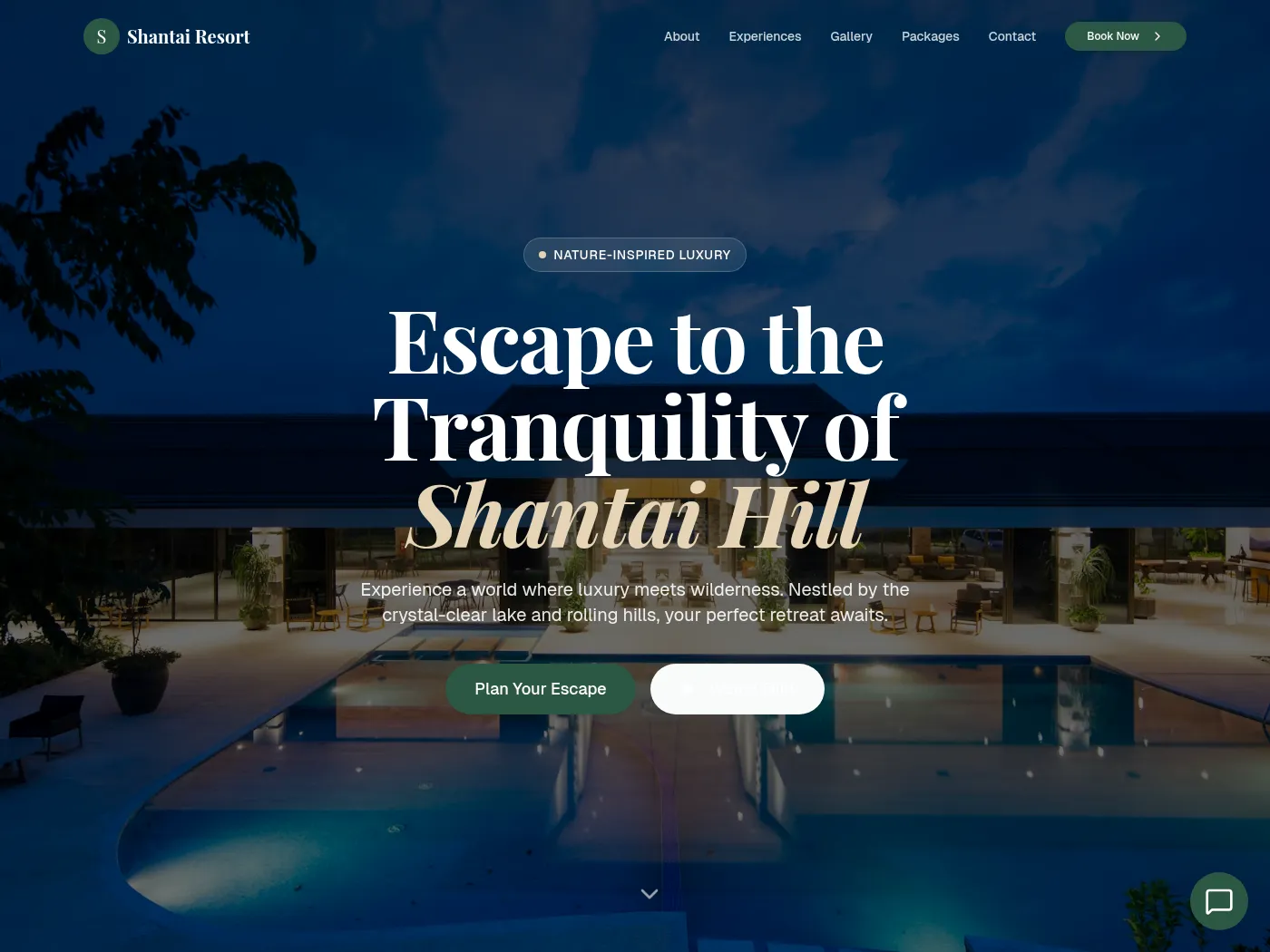 Shantai Resort Portal