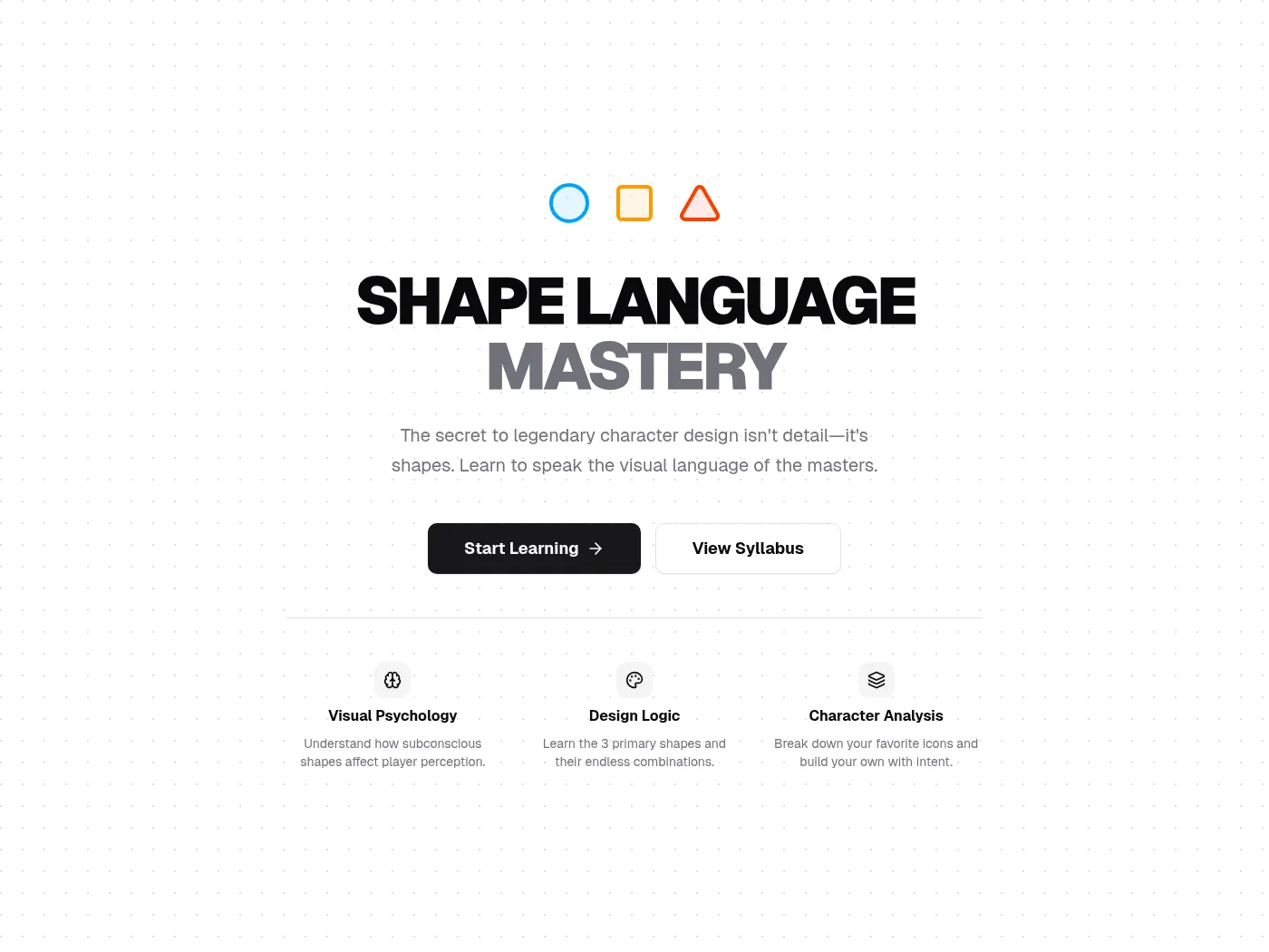 Shape Language Mastery