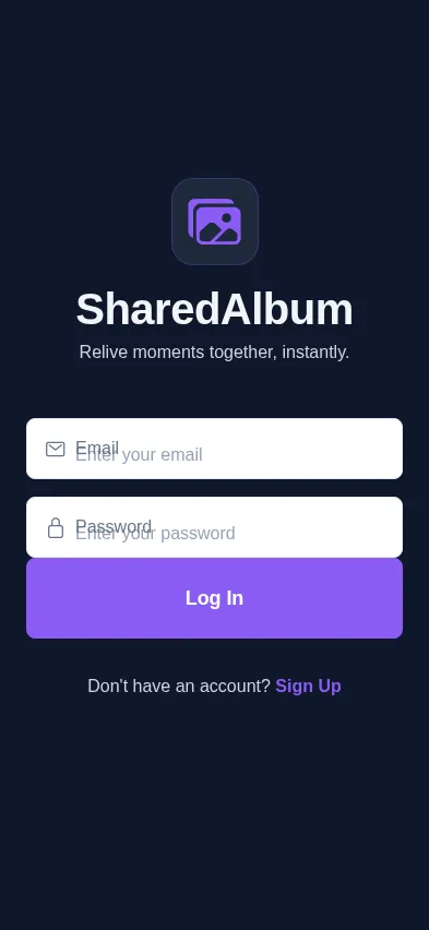 Shared Album App