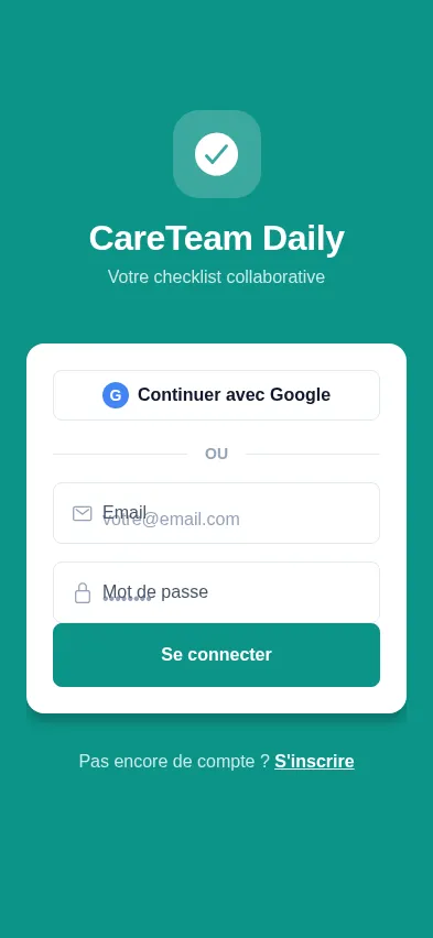 Daily Task Checklist