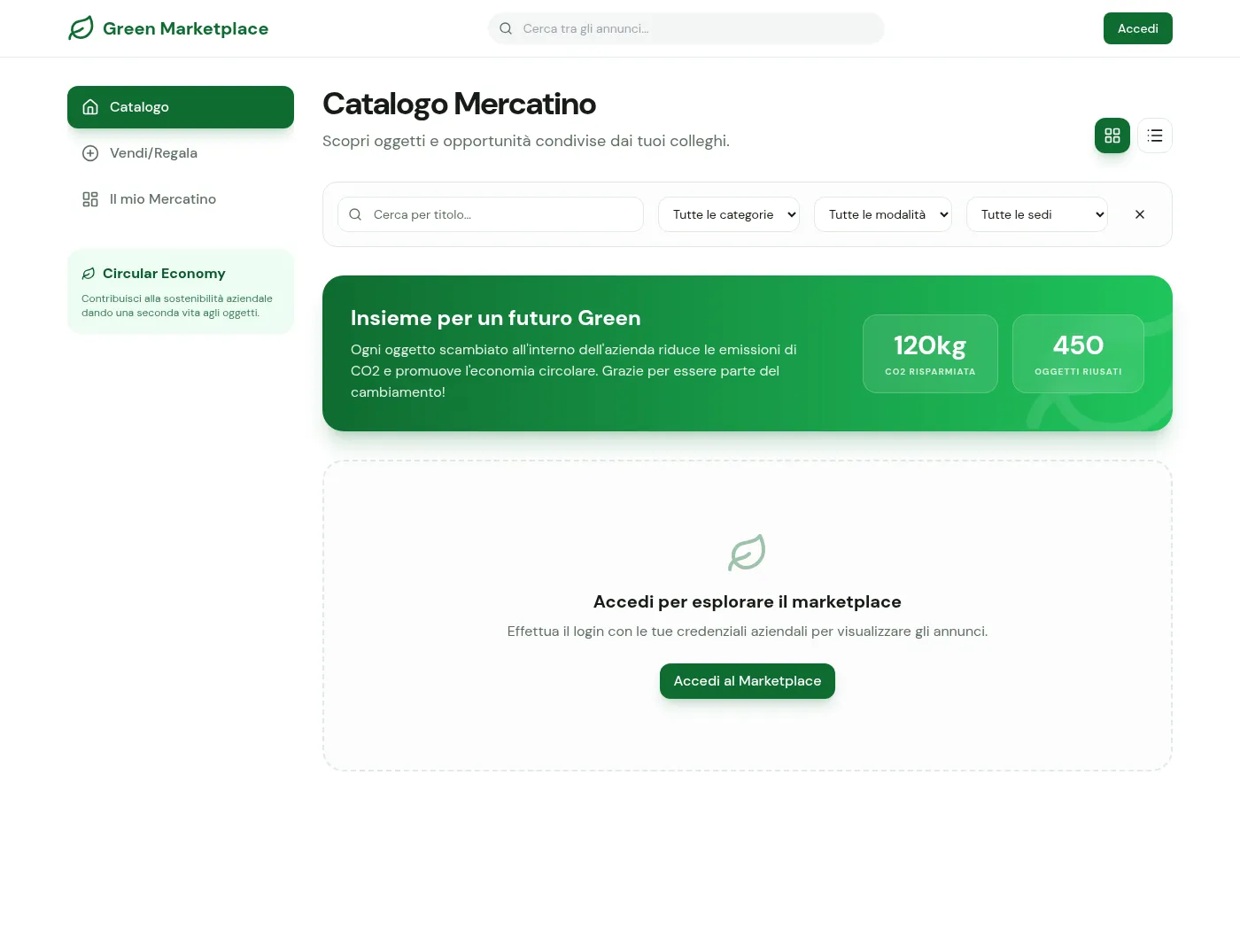 Company Green Marketplace