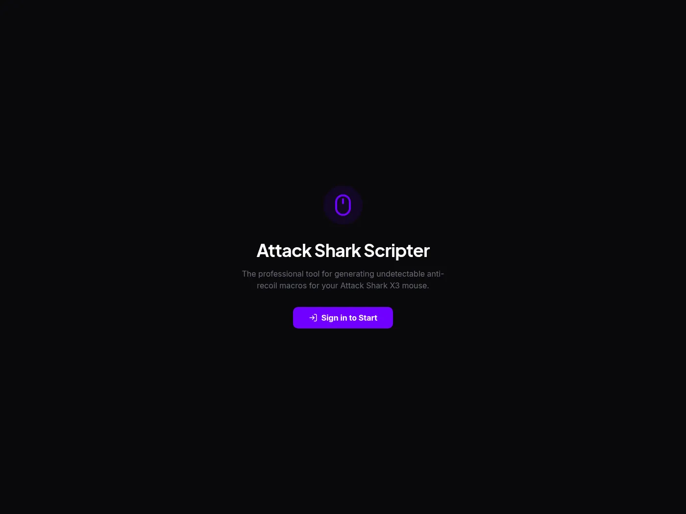 Attack Shark Mouse Scripter