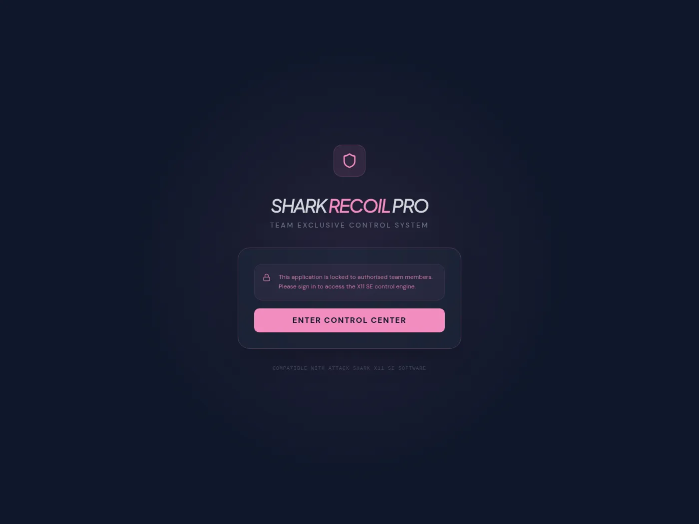 Shark X11 SE Recoil Pro