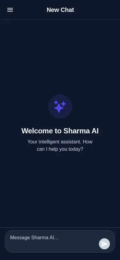 Sharma AI Chat App