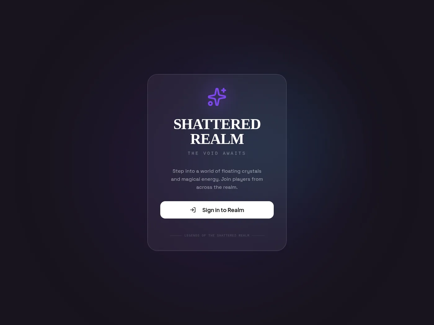 Shattered Realm Online
