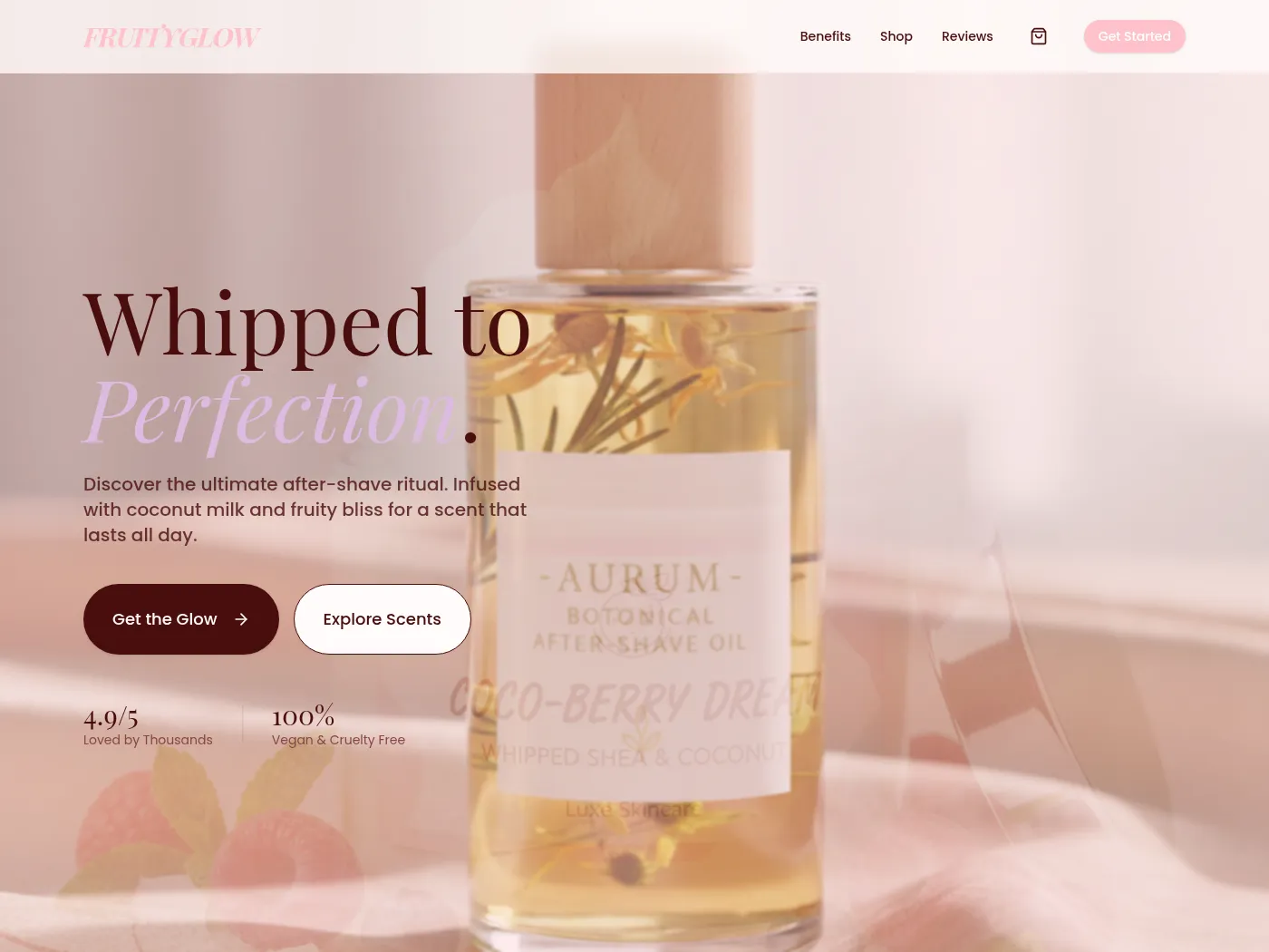 ShaveSmart Landing Page