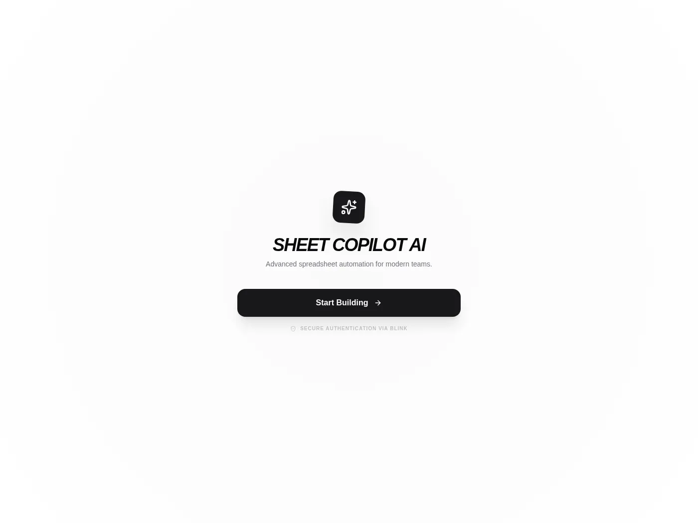 Sheet CoPilot AI