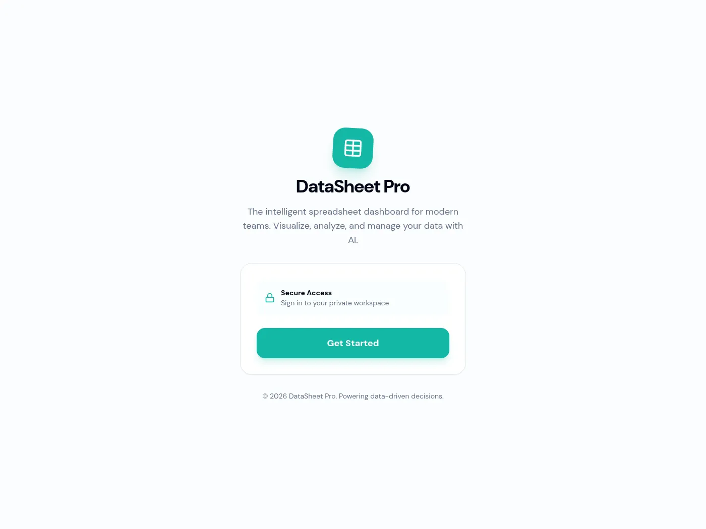 Sheet Data Dashboard