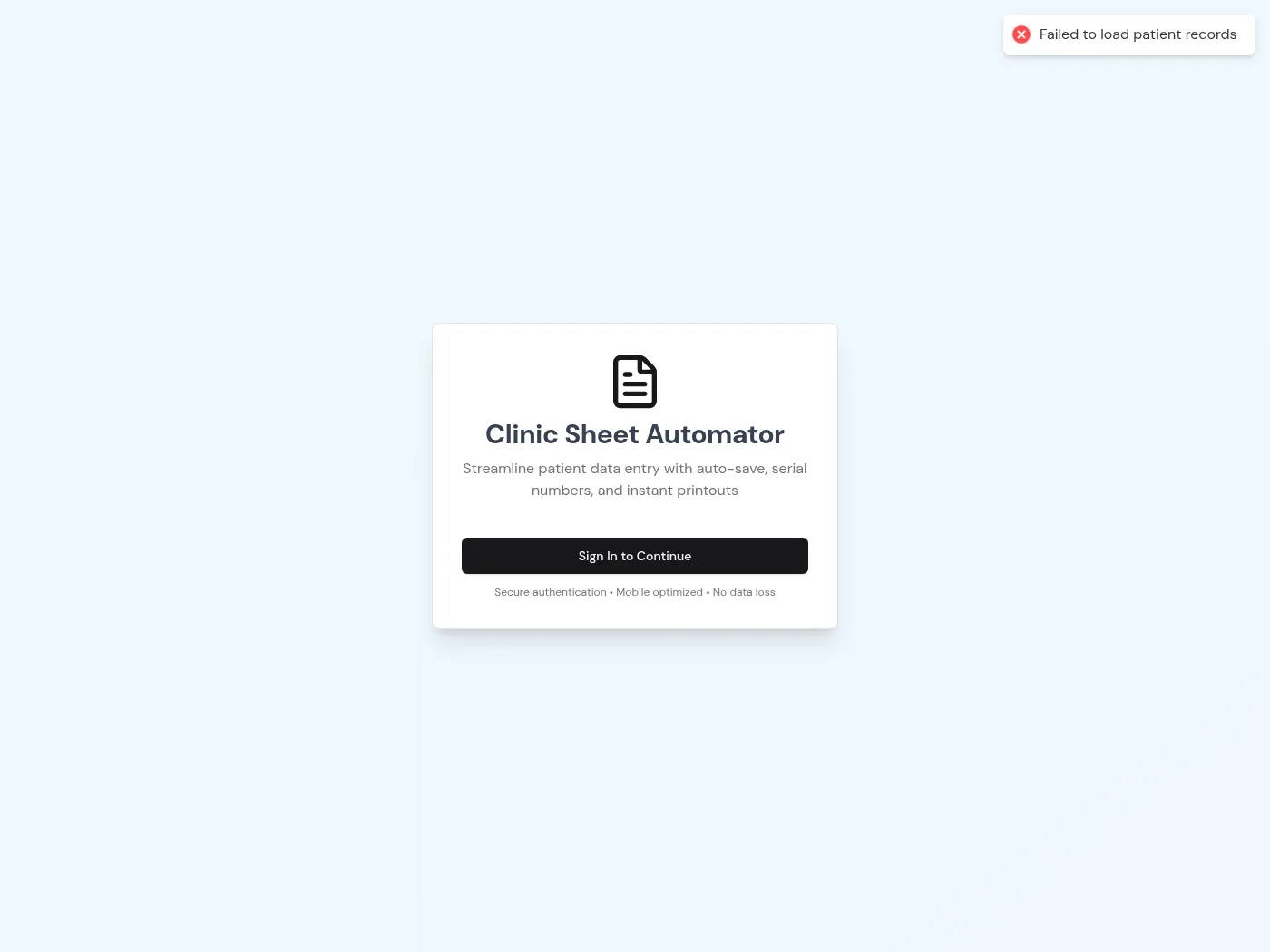 Clinic Sheet Automator