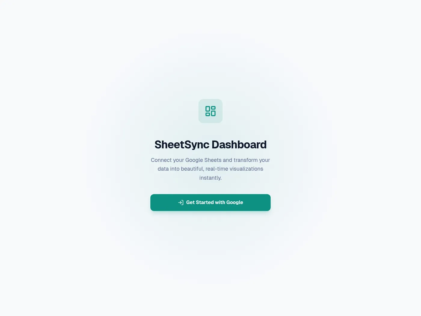 Sheets Sync Dashboard