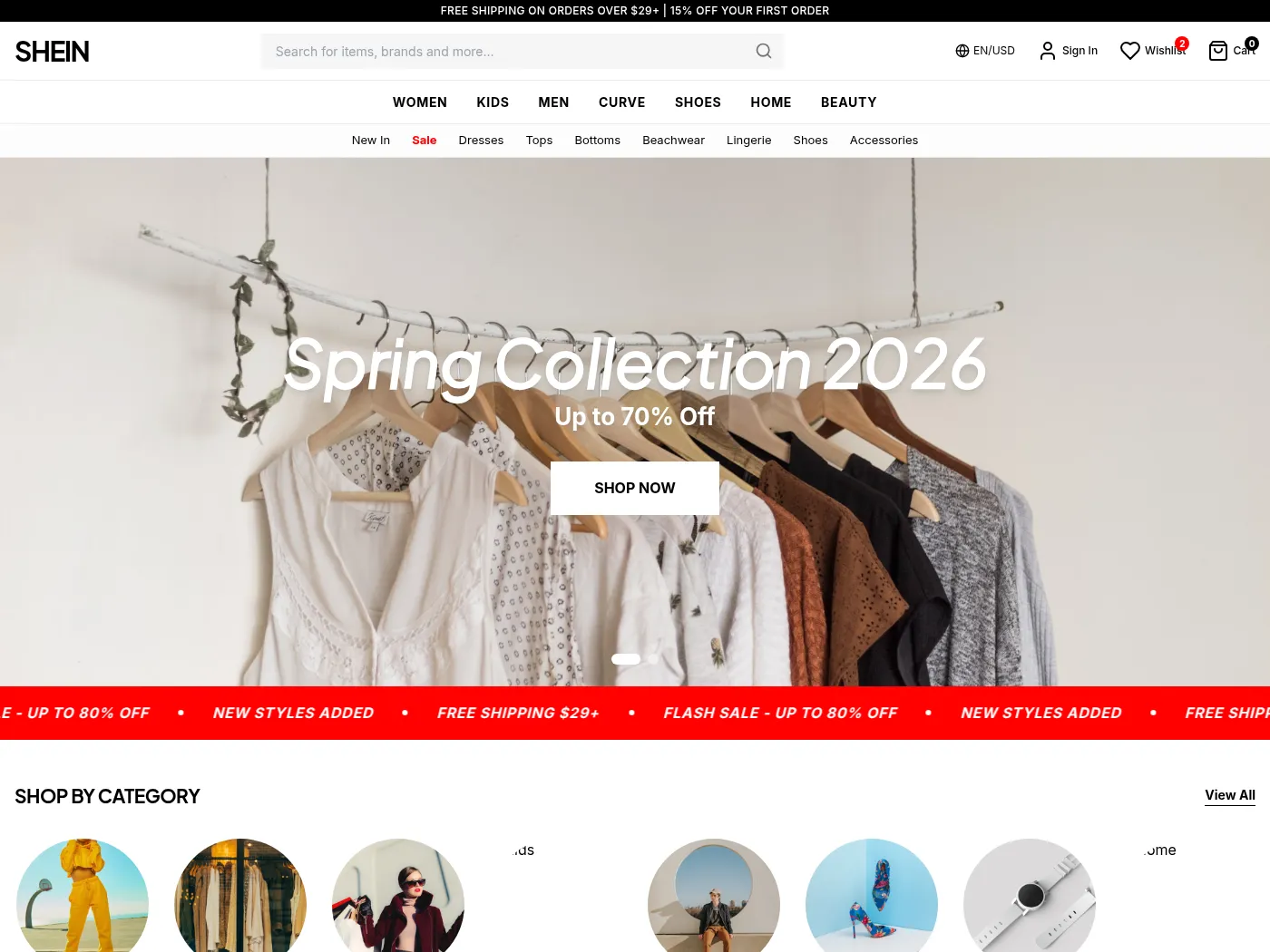 Shein Clone Shop