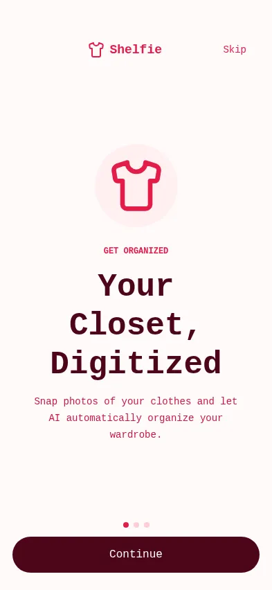 Shelfie AI Closet