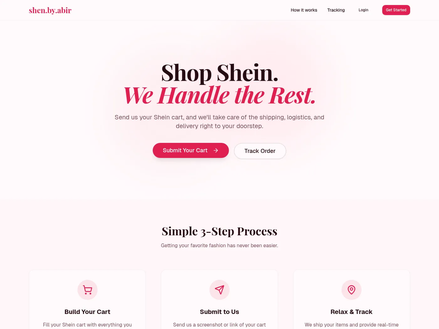 ShenByAbir Cart Shipping