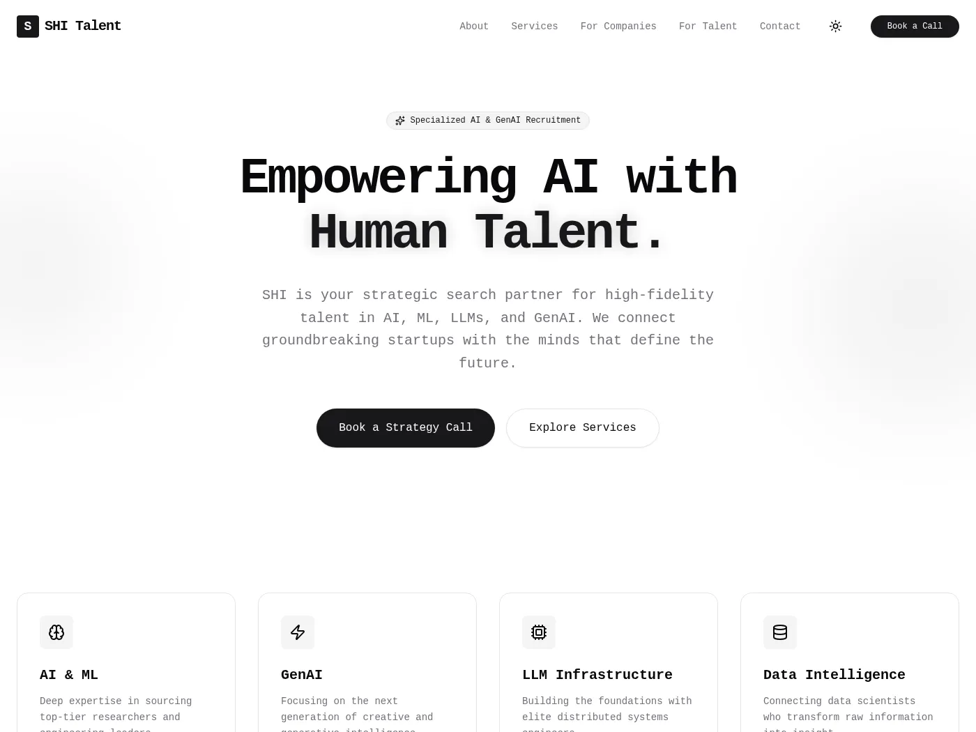 SHI Talent Recruit