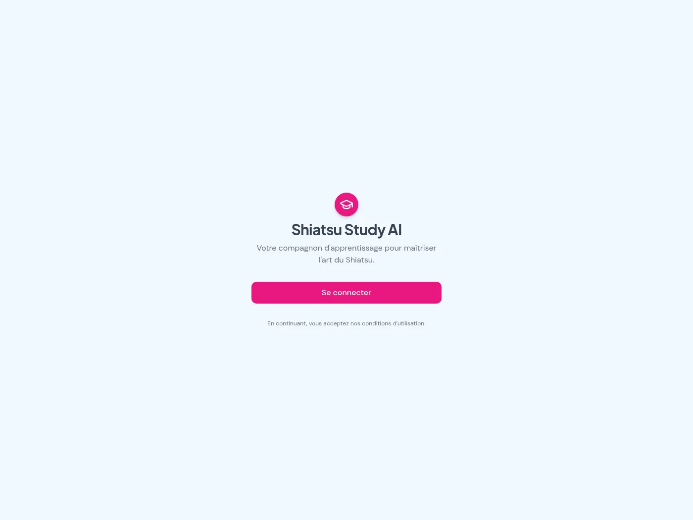 Shiatsu Study AI