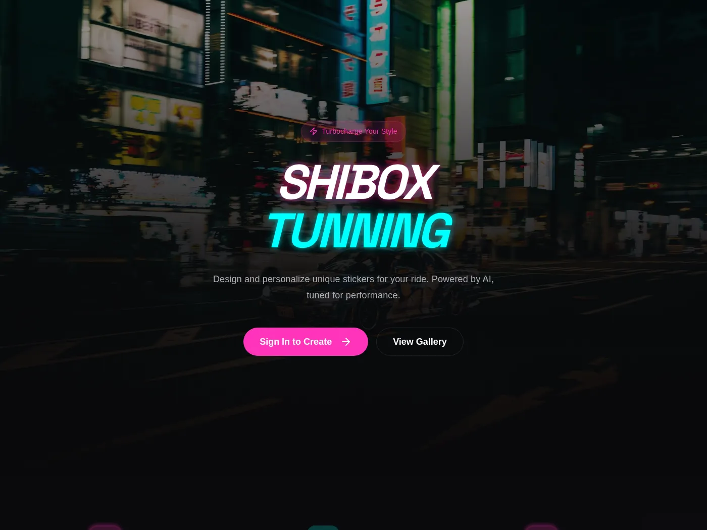 Shibox-Tunning Sticker Maker