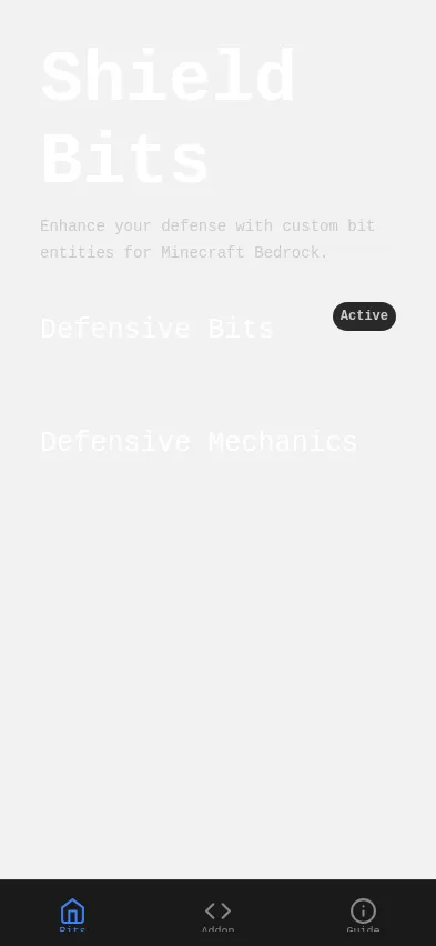 Shield Bit Addon