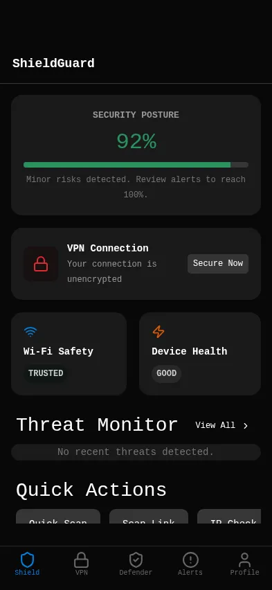 ShieldGuard Security Suite