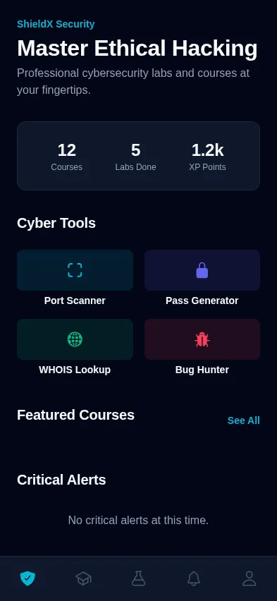 ShieldX Security App