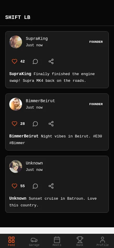 Shift LB