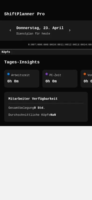 ShiftPlanner