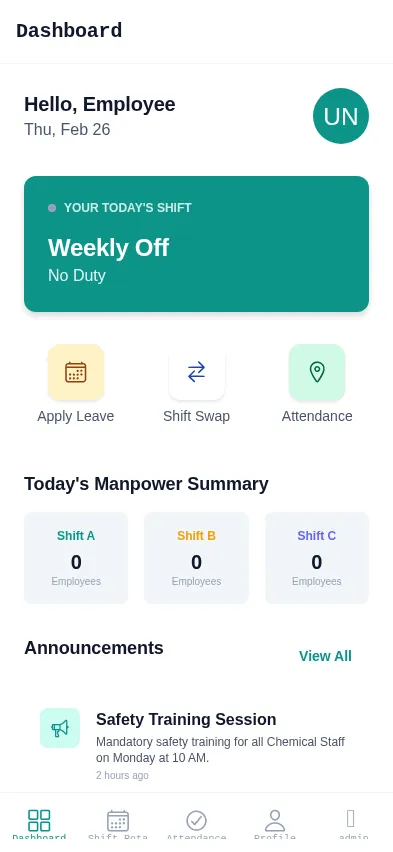 ShiftSmart Office Manager
