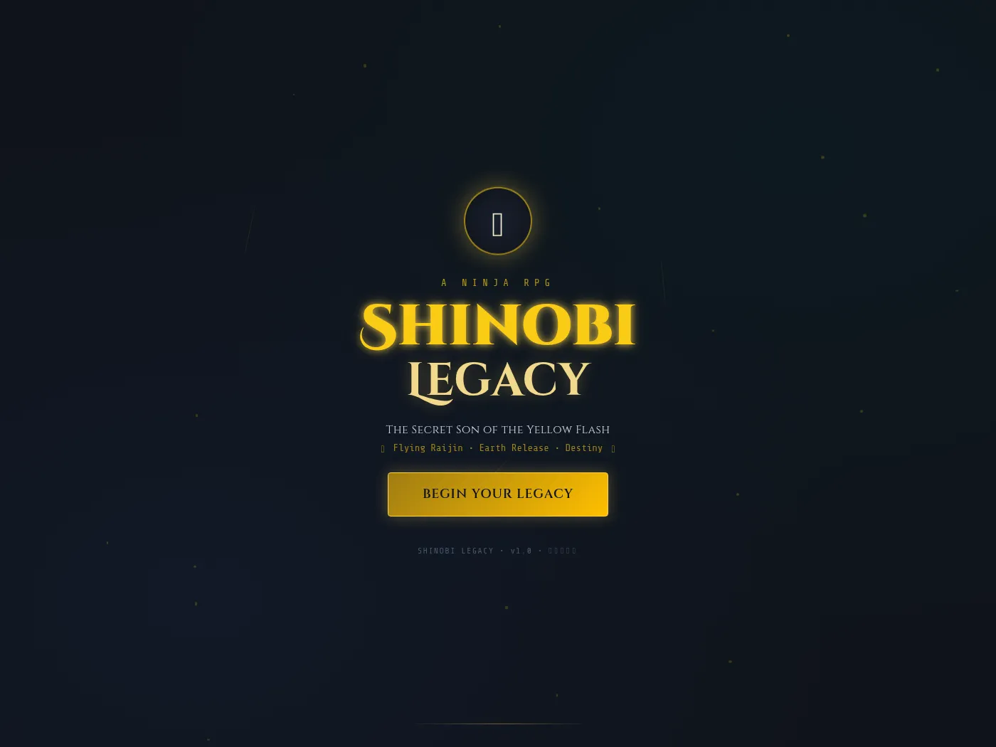 Shinobi Legacy RPG